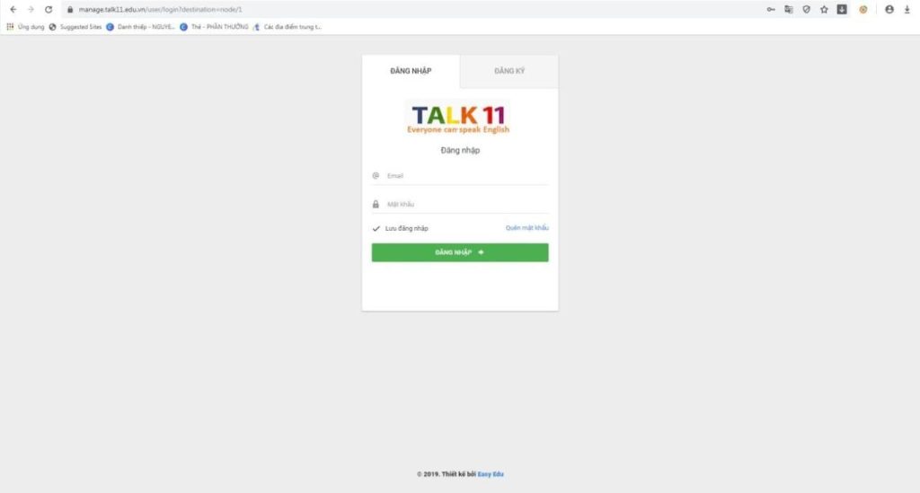 Hướng dẫn sử dụng phần mềm quản lí lớp học - Talk11.Edu.vn