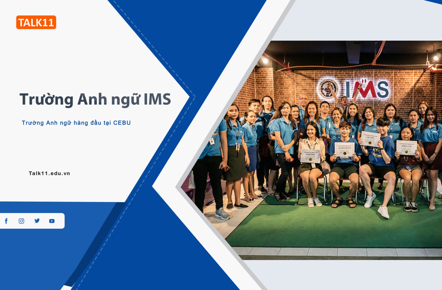 Trường Anh ngữ IMS (International Maekyung School) - CEBU - Talk11.Edu.vn